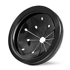 Garbage Disposal Splash Guard Collar Sink Baffle, Food Waste Disposer Parts Accessories, 3-1/8 Inch Multi-function Drain Plugs for Garbage Disposals by CLEESINK