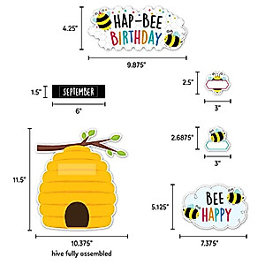 CTP Birthday Bees Mini Bulletin Board Set for Classroom (Creative Teaching Press 10688)
