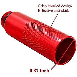 imUfer Extended Run Gas Cap Adapter, Mess Oil Changes Funnel and Generator Magnetic Tip Dipstick Oil Dip Stick for Inverter Generator for EU1000i 2000i 3000i (Red)