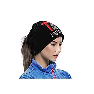 I Am Not Ashamed Big Red Cross Christian Unisex Bandanas Mouth Mask Face Masks Cover Neck Warmer For Dust Wind Sun Uv