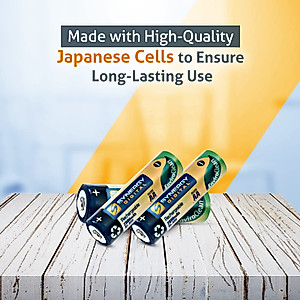 Synergy Digital AA Batteries, 4-Pack, Ultra High Capacity, Double A Rechargeable Batteries (Ni-MH, 1.25V, 2800 mAh)