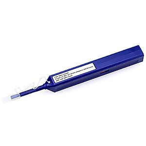 KELUSHI Fiber Optic Cleaner Equipment Connector End Face Cleaning Pen for 1.25mm LC/MU Connectors Cleaner Tools (Blue)