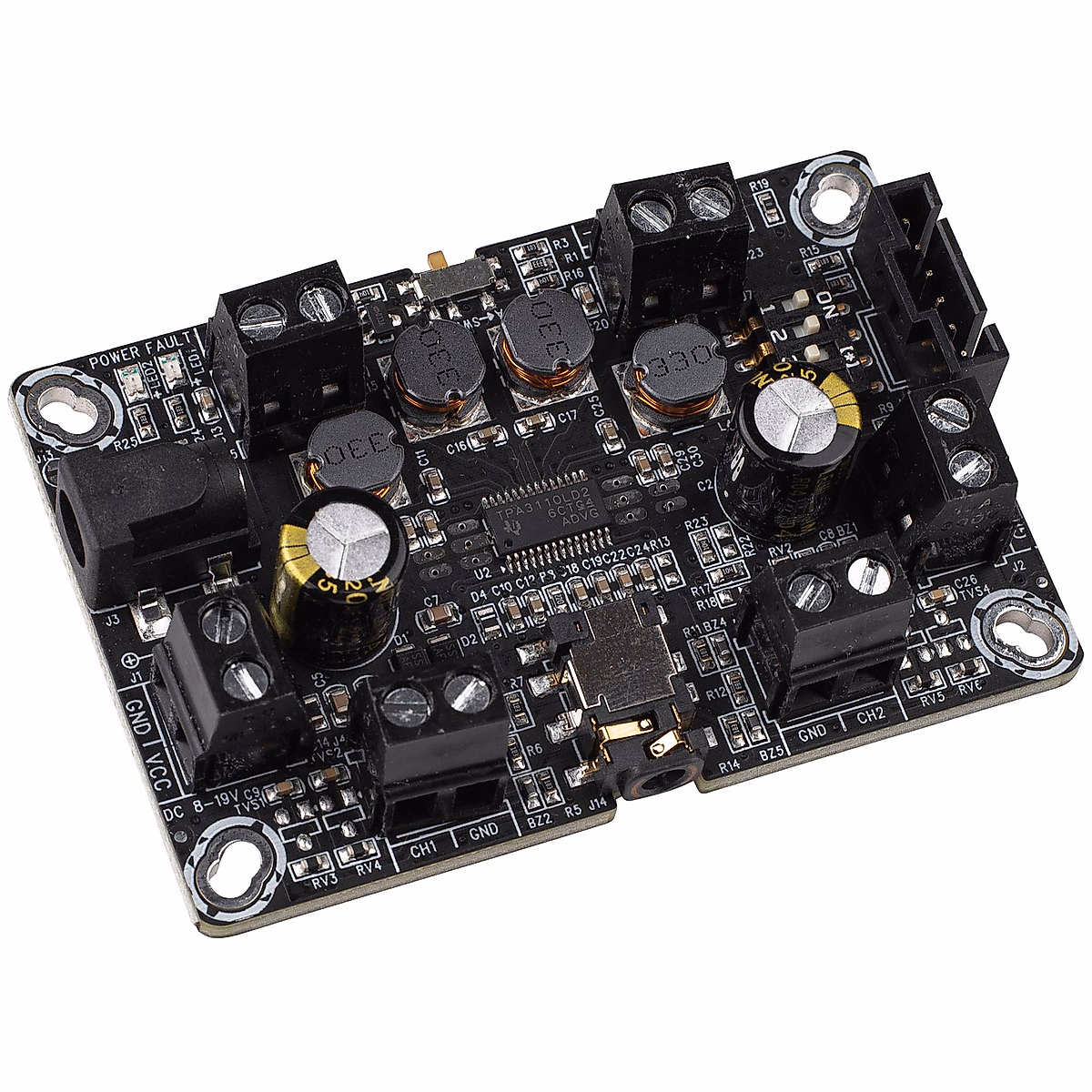 Sure Electronics AA-AB32231 2x8W at 4 Ohm TPA3110 Class-D Audio Amplifier Board