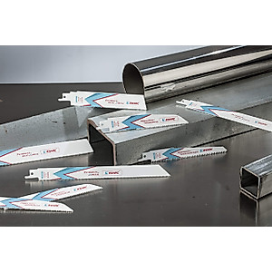 EZARC Carbide and Bi-Metal Reciprocating Saw Blade Endurance for Heavy Metal, Thick Metal, Cast Iron, Alloy Steel
