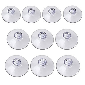 YeeBeny 10 Pcs Detectors Suction Cups for Clear Cobra Escort and Beltronics Radar Detector Mount,AutoBoxClub Mount EZ Pass Holder Suction Cup Thick Professional Strength Sucker Pads