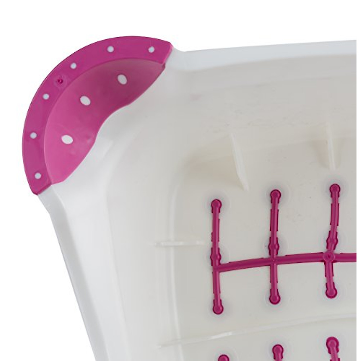 Graco Sure Foot Step Stool, White/Pink