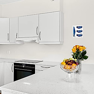 Ziplock Bag Organizer |Storage for Kitchen Drawer or Wall Mount | Acrylic Baggie Container, Plastic Bag Dispenser | Ziploc Holder for Gallon, Quart, Sandwich & Snack | Compatible with Ziploc, Solimo, Hefty & Glad Bags- White