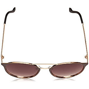 Jessica Simpson Women's J5564 Retro Metal Round Sunglasses with UV400 Protection - Glamorous Sunglasses for Women, 56mm