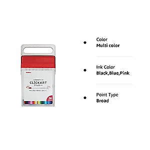 Zebra Clickart New Package 36 Colors Set WYSS22-36C-N