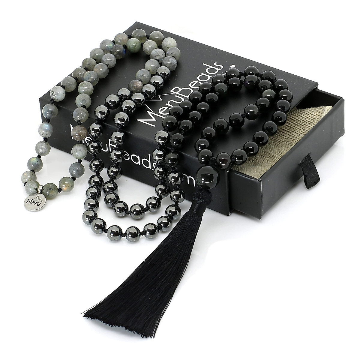 Premium Mala Beads Necklace - GG OmbreM