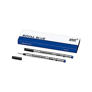 Montblanc REFILL RB M 2x1 ROYAL BLUE PF brand