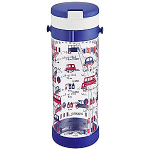 Richell Aqulea Outing Straw Mug 450ml Navy