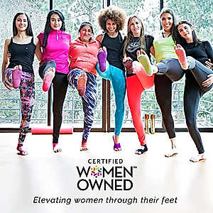 Tucketts Allegro Toeless Non-Slip Grip Socks - Anti Skid Yoga, Barre, Pilates, Home & Leisure, Pedicure - S/M - 2 pairs Black