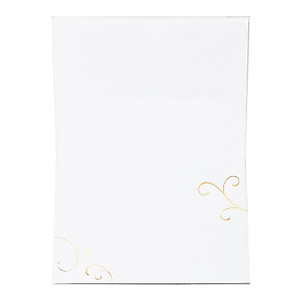 Papyrus Blank Thank You Card (Flourishing Gems)
