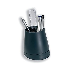 Rexel Agenda2 Pen Cup Charcoal 2101025