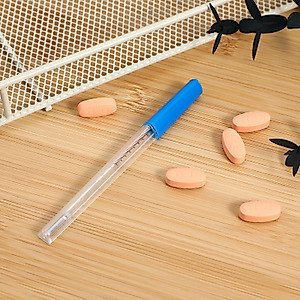 MAGICLULU 1Pc Glass Oral Temperature Adult Free Clinic Armpit Fast Reading Fever Indicator(Single Scale)…