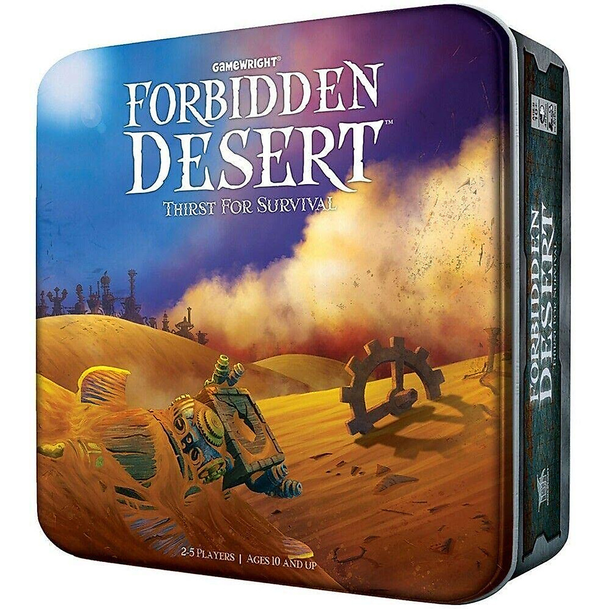Gamewright Forbidden Desert – The Cooperative Strategy Survival Desert Board Game Multi-colored, 5"