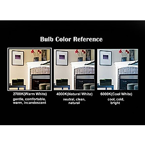 OPALRAY C35 4W(40W Incandescent Equivalent) LED Candelabra Bulb, LED Filament Light, Normal E26 Base, 2700K Warm White Light, Dimmable, Frosted Glass, Flame Tip, 5 Pack