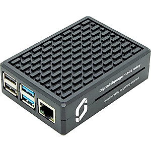 Screenly Digital Signage Player - 2021 US RPi3 Model B+ Edition - Plug and Play Digital Signage Platform