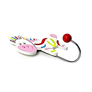 Mousehouse Gifts Little Zebra Single Wall Hook Coat Hook for Kids Room or Nursery