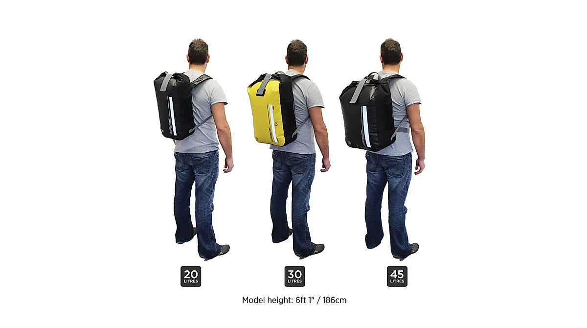 OverBoard Waterproof Backpack 20L – Waterproof & Floatable for Water Sports