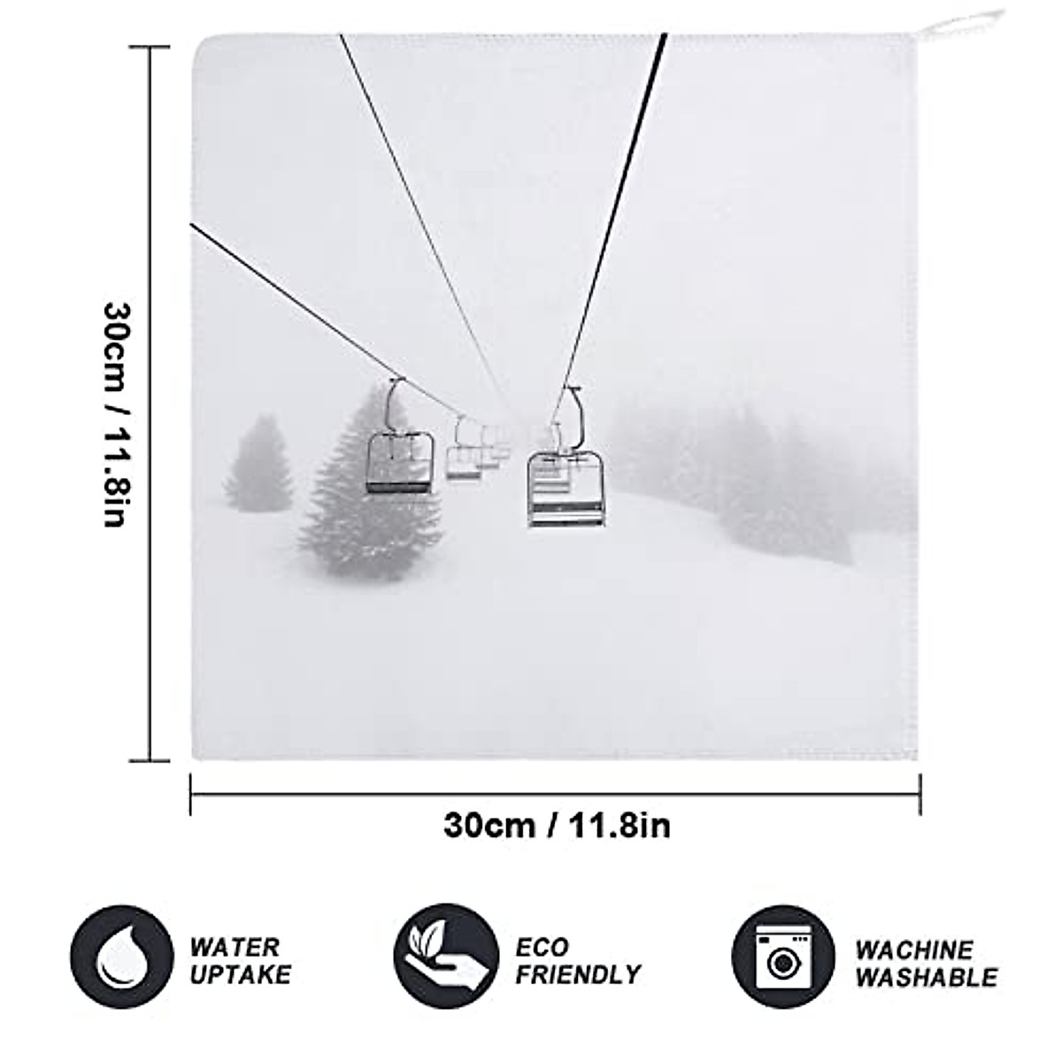 Lurnise Hand Towel Car Hand Towels Dish Towel Lanyard Design for Bathroom Kitchen Sports