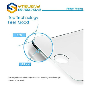 Ytaland for Nokia 5.4 Case, with 2 x Tempered Glass Screen Protector. (3 in 1) Crystal Clear Silicone Shockproof TPU Bumper Protective Phone Case Cover