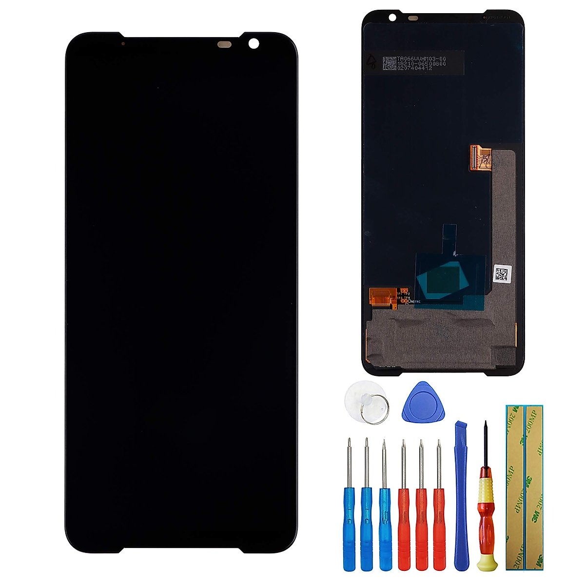 E-yiiviil LCD Display Compatible with ASUS ROG Phone 3 ZS661KL ZS661KS I003DD 6.59" LCD Display Touch Screen Assembly with Tools