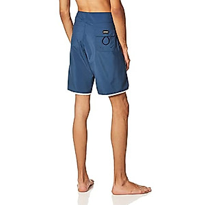 Oakley Men's Solid Crest 19" Boardshort, Poseidon, 36