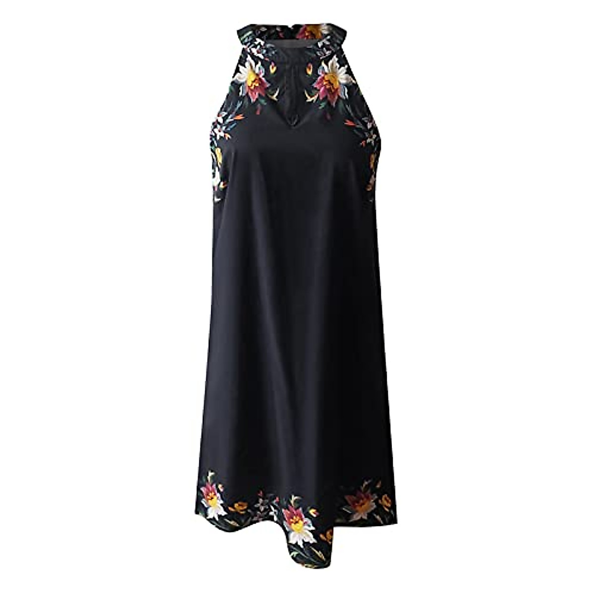 Vestidos para Playa Dresses Slip Dresses for Women Black Dresses with Long Sleeves Sleeveless Summer Dress with Pockets Black Dress Homecoming Cold Shoulder Dress Vestidos de Mujer rojos Cortos