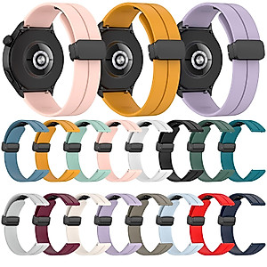 MOTONG Compatible with Huawei Watch 4 Replacement Band 22mm Replacement Wrist Watch Strap Band Compatible with Huawei Watch 4/4 Pro/Watch Ultimate(Silicone Black)