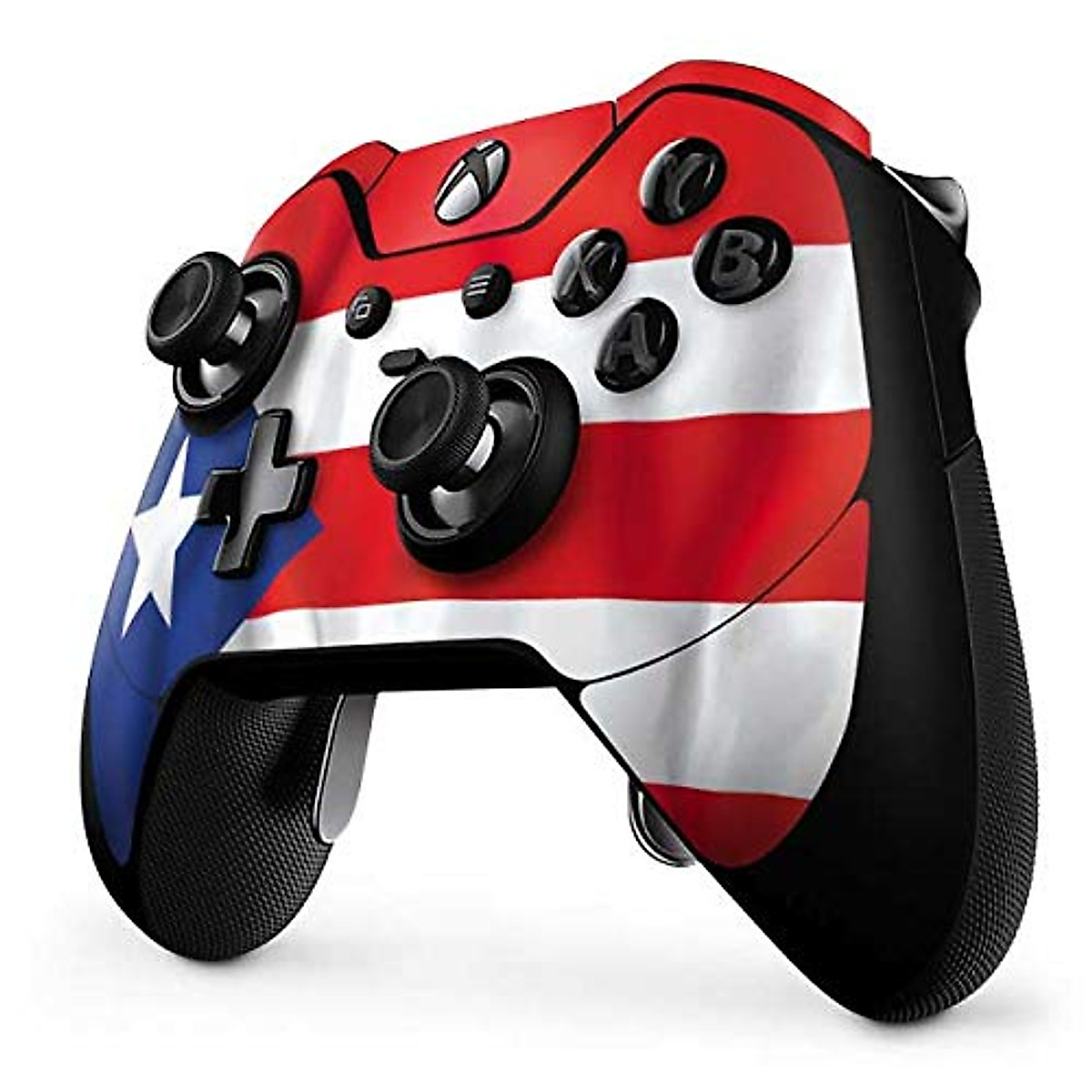 Skinit Decal Gaming Skin compatible with Xbox One Elite Controller - Originally Designed Puerto Rico Flag Design