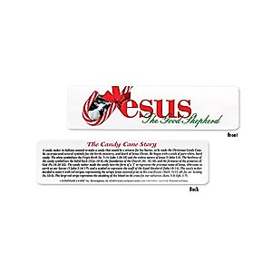 Scripture Candy, Jesus Our Shepherd Bookmarks 24 Count (White)