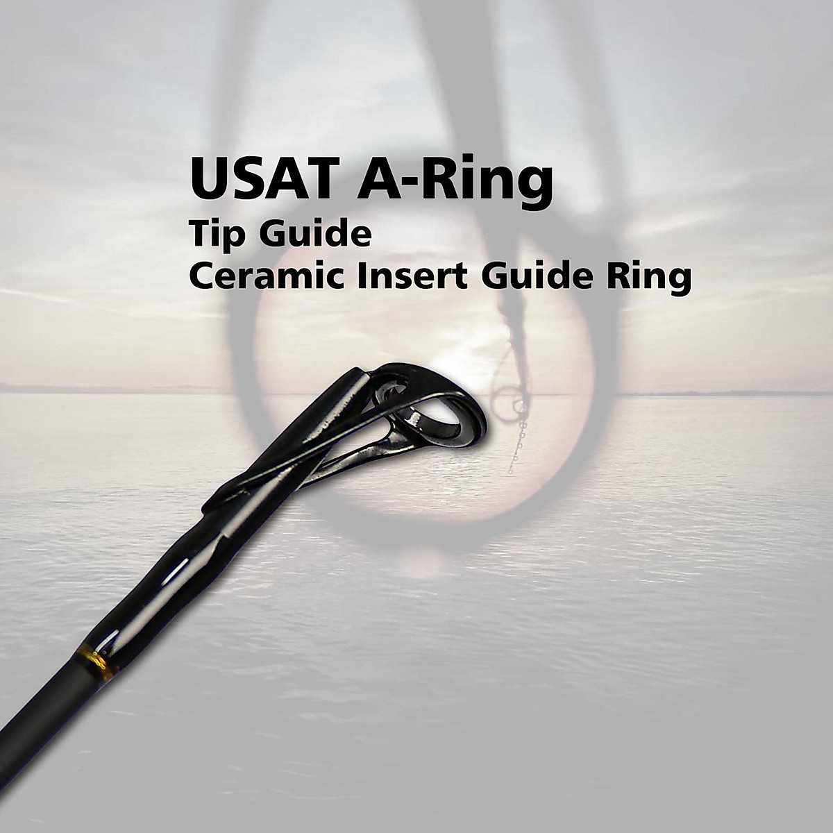 Fiblink Surf Fishing Rod 2 Piece Portable Travel Spinning Rod Saltwater Surf Rod 9'