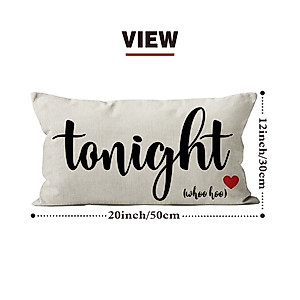 Mancheng-zi Bridal Shower Gifts,12x20 Pillow Cover,Bachelorette Gifts for Bride,Bridal Shower Gifts,Wedding Gifts,Bridal Shower Gifts for Bride to be,Funny Throw Pillows for Bedroom (Beige)