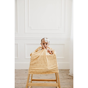 Copper Pearl Multi-Use Cover: Car Seat Covers, Nursing Cover, and Stroller Cover for Sun - Stretchy Fabric, All-Season Use, Stylish Designs, Easy Access for Moms - Vance