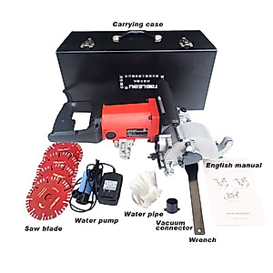 Wall Line Cutter Wire Slotting Marble Concrete Cutting Machine - Dustproof And Infrared Sighting - AC 110V