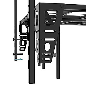 ZIYOO Headboard and Footboard Brackets for Metal Bed Frame, Smart Bed Base Platform Connector, Set of 2