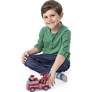 Paw Patrol Marshall's Transforming Fire Truck with Pop-Out Water Cannons, for Ages 3 and Up