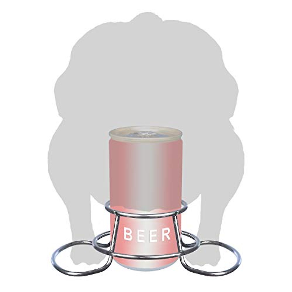 Beer Can Chicken Holder - Stainless Steel Beer Chicken Roaster for Grill Oven or Smoker