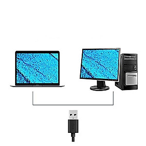 Meichoon Bendable Digital Microscope 1000X Electronic Handheld Portable Mini USB Microscope Magnification Camera with 8 LED HD Lights, NB05