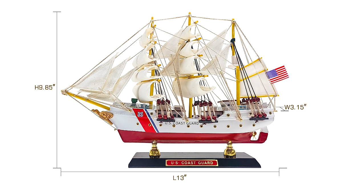 Sailingstory USCG Eagle Ship Model - 1936 Replica