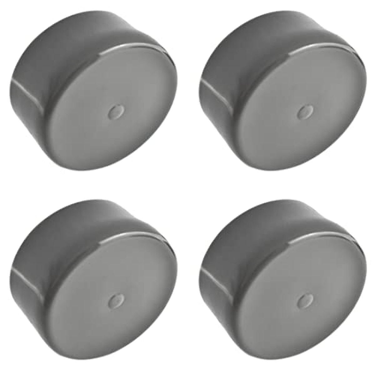 Bearing Dust Caps, SDTC Tech 4-Pack 1.98 Inch Grey Rubber Caps Trailer Wheel Hub Dust Covers Replacement Bearing Protector