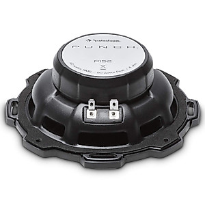 Rockford Fosgate P152 Punch 5.25" 2-Way Coaxial Full Range Speakers - Black (Pair)