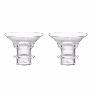 Flange Insert 15mm, Compatible with S9/S12/S9Pro/S12Pro Wearable Breast Pump Parts Replace, Pump Shield/Flange Insert to Reduce 24mm Down to 15mm