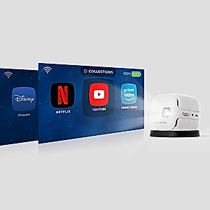 CINEMOOD Portable Movie Theater - Includes Educational Disney Content, Streams Netflix and Youtube - Anytime, Anyplace