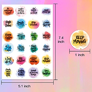 480 Counts Inspirational Quotes Words Stickers Inspiring Planner Stickers Encouraging Stickers Motivational Encouragement Stickers for Book Phone Car Bike Scrapbook