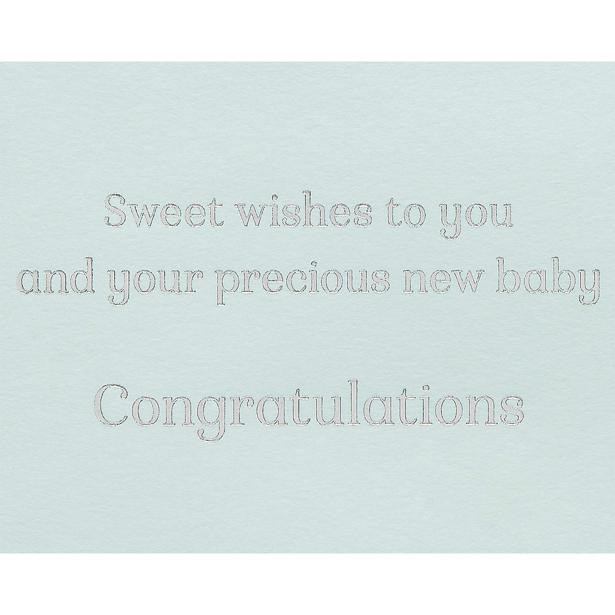 Papyrus New Baby Card (Sweet Wishes)