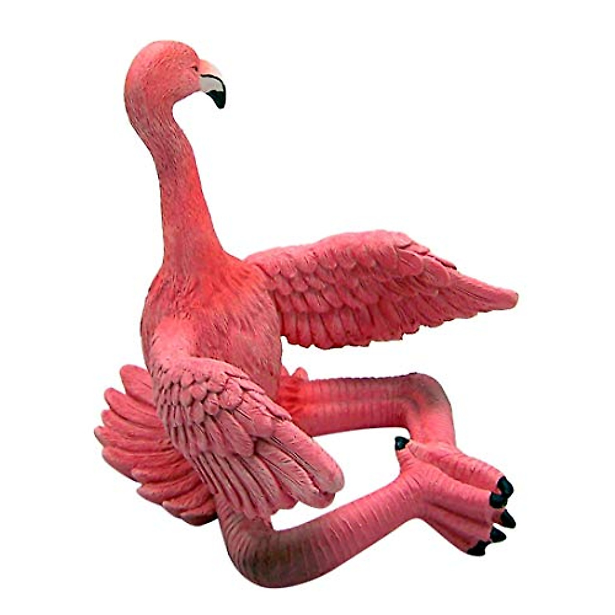 Pink Flamingo Wine Bottle Holder, Tabletop Decoration, 6 Inches