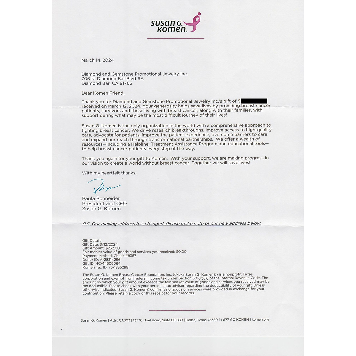 PEORA Breast Cancer Awareness Heart Ribbon Fight, Hope, Survive Pendant Necklace for Women with Created Pink Sapphire, Sterling Silver